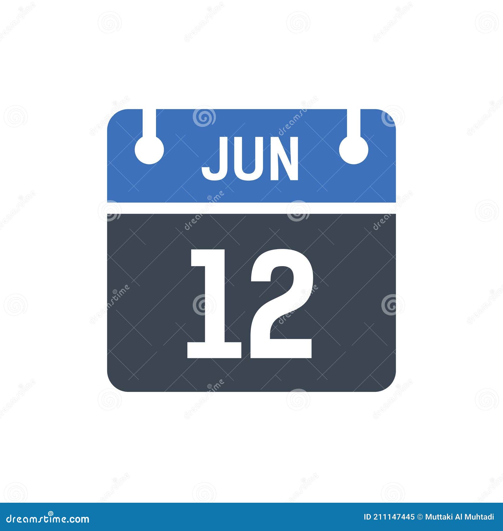 June 12 Calendar, Date, Interface, Time Icon, Web, Internet, Setting ...