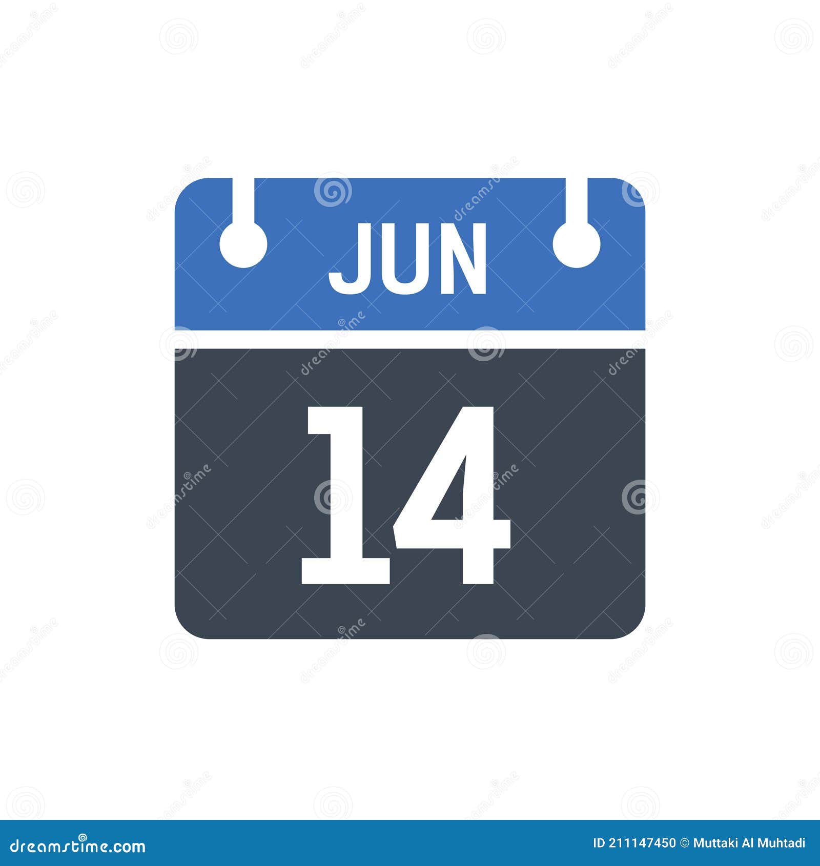 June 14 Calendar, Date, Interface, Time Icon, Web, Internet, Setting ...
