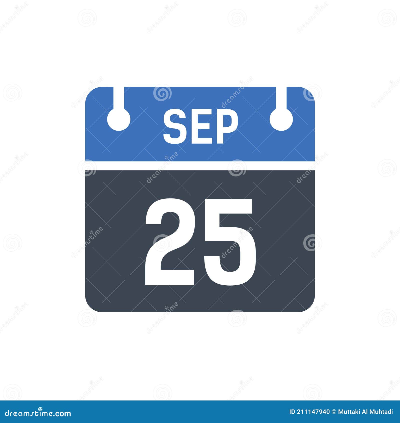 September 25 Calendar, Date, Interface, Time Icon, Web, Internet ...