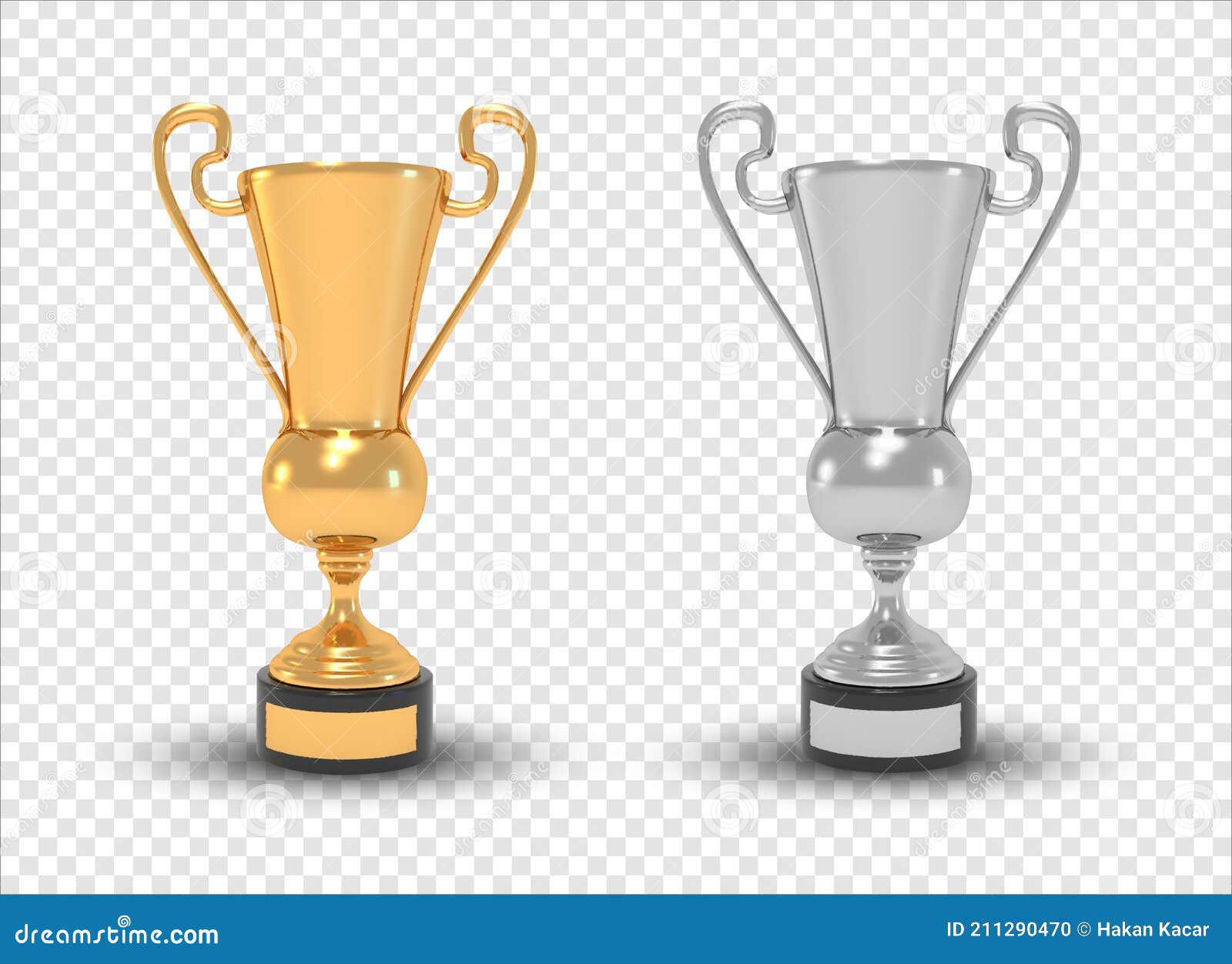 Golden winners cup. stock vector. Illustration of competition - 211290470