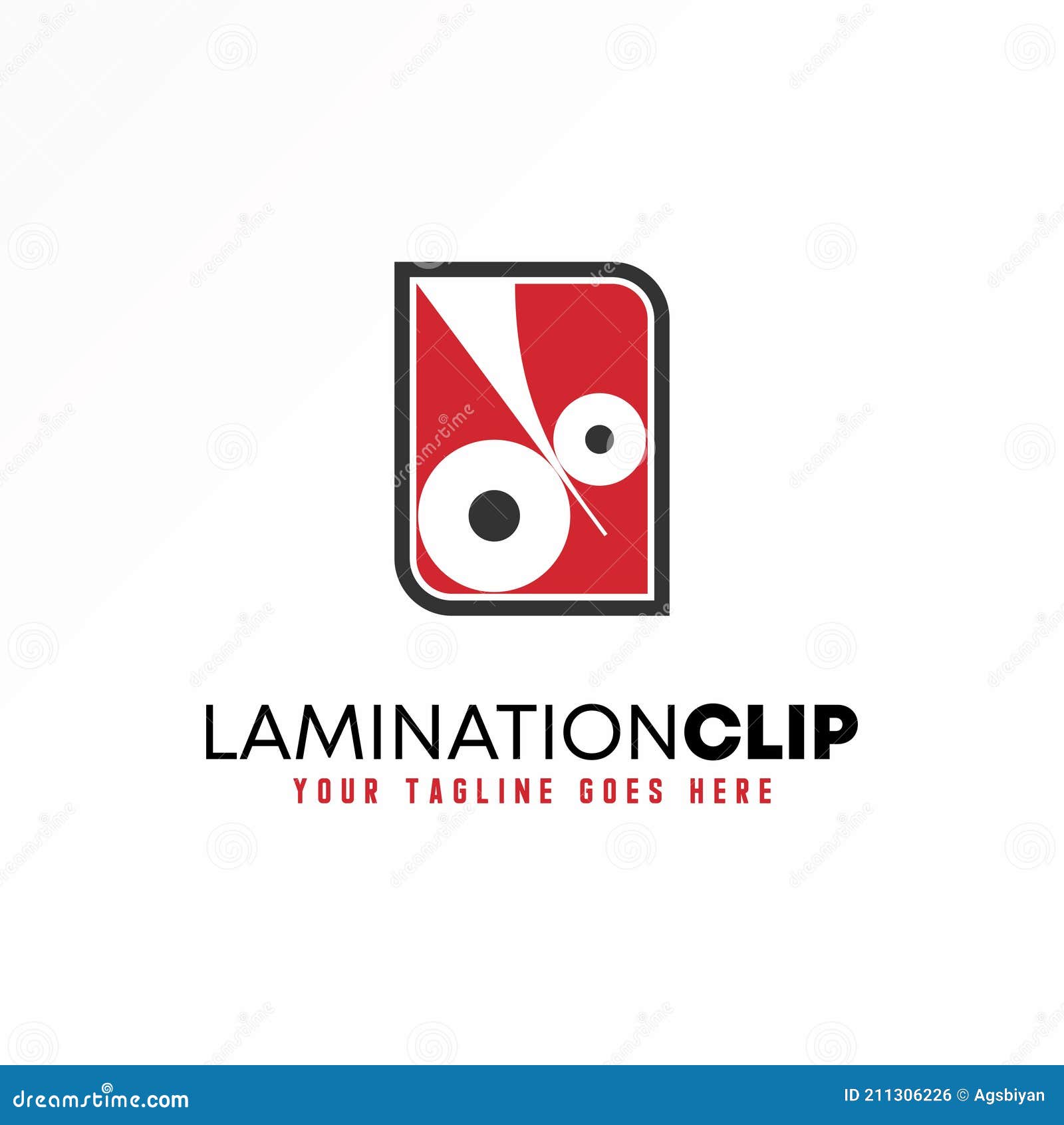 Laminate Logo Abstract Concept. Roll or Roller Design. Stock Vector ...