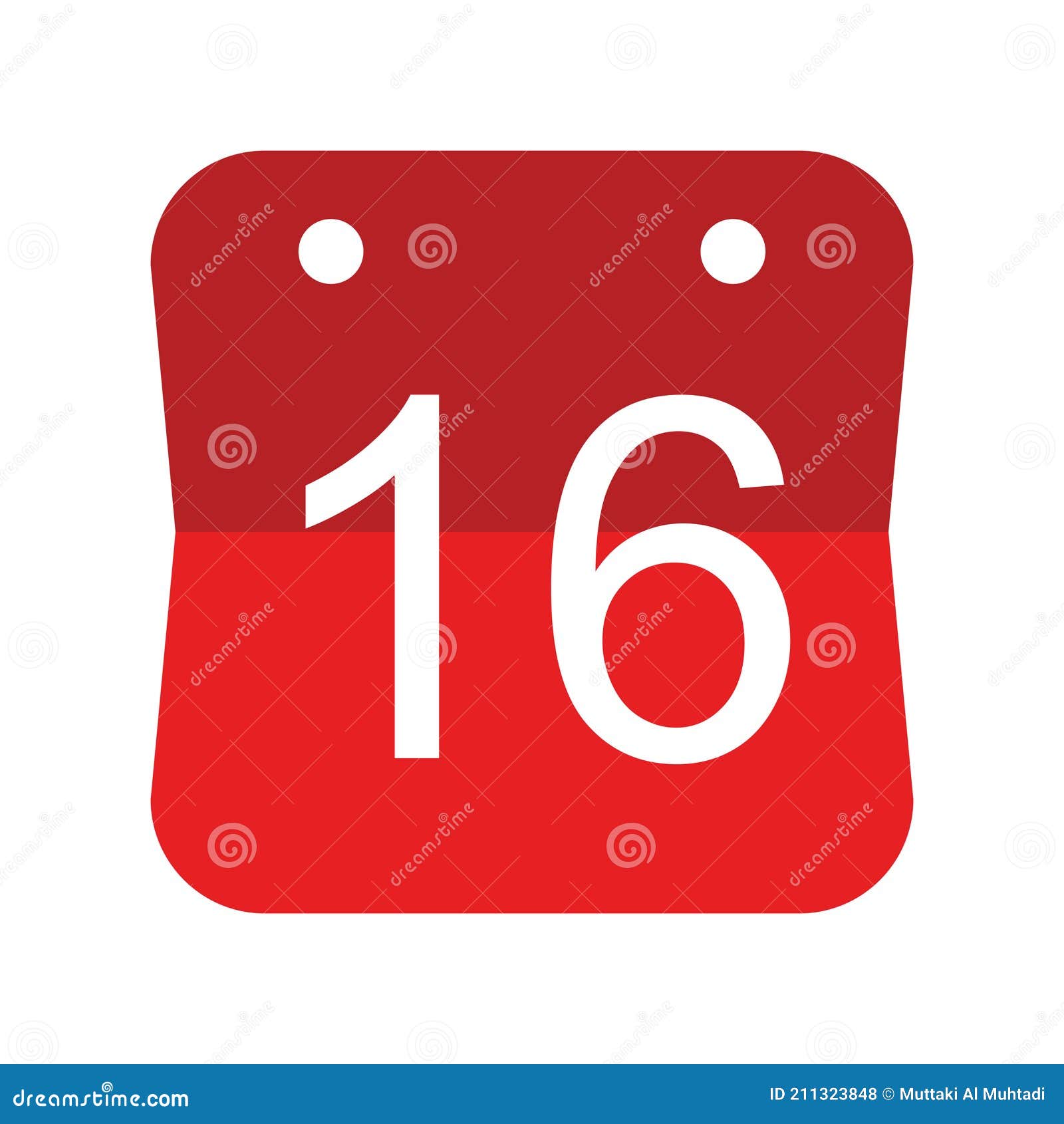 16 Event Date Icon, Calendar Date Icon Stock Vector - Illustration of ...