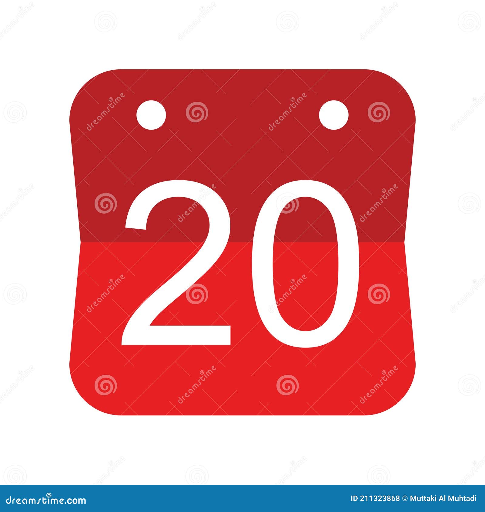 20 Event Date Icon, Calendar Date Icon Stock Vector - Illustration of ...
