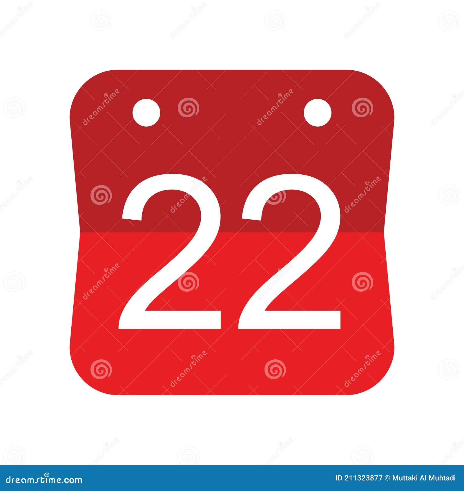 22 Event Date Icon, Calendar Date Icon Stock Vector - Illustration of ...