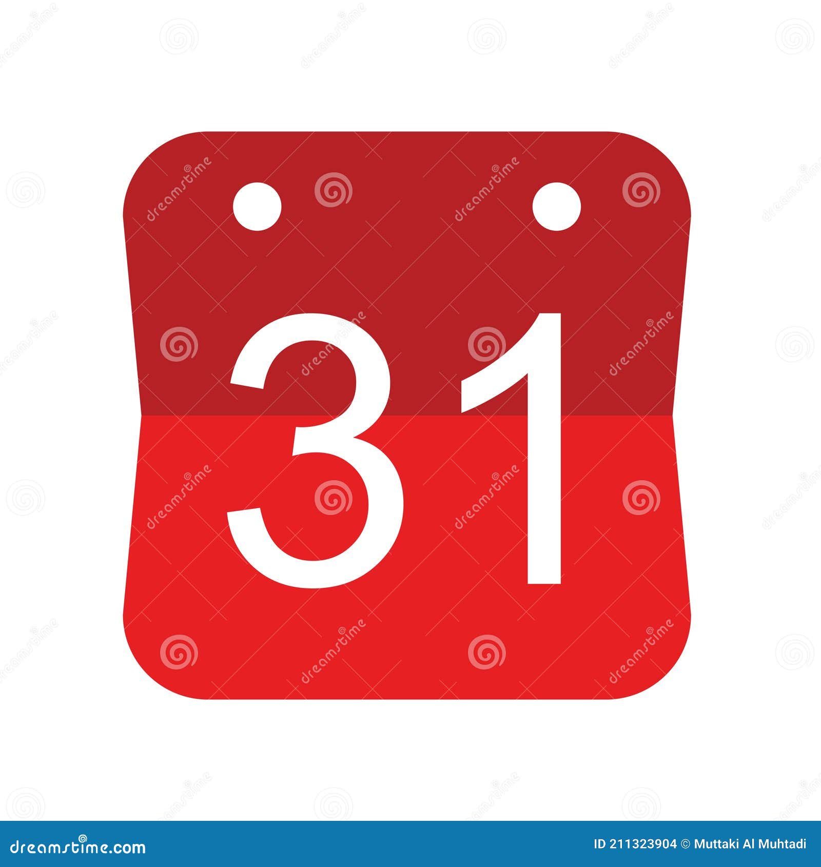 31 Event Date Icon, Calendar Date Icon Stock Vector - Illustration of ...