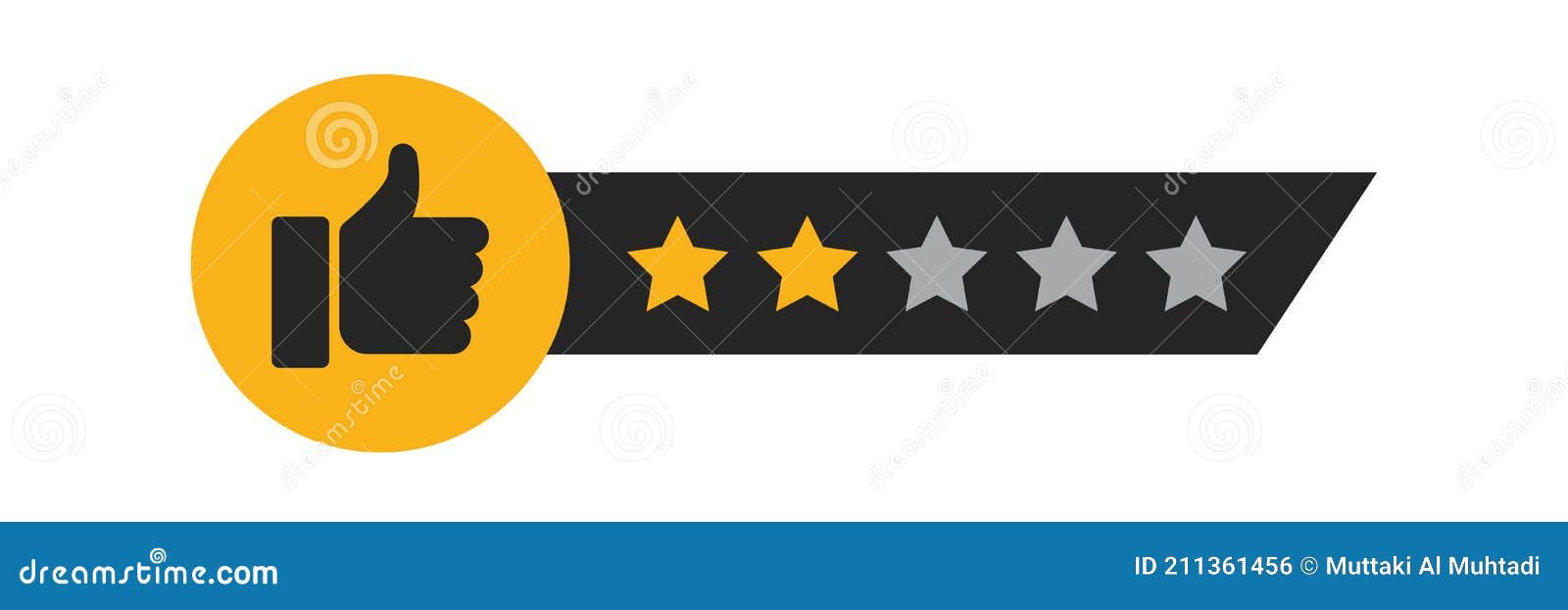 Two Stars Customer Product Rating Review Flat Icon, Two Stars Customer ...