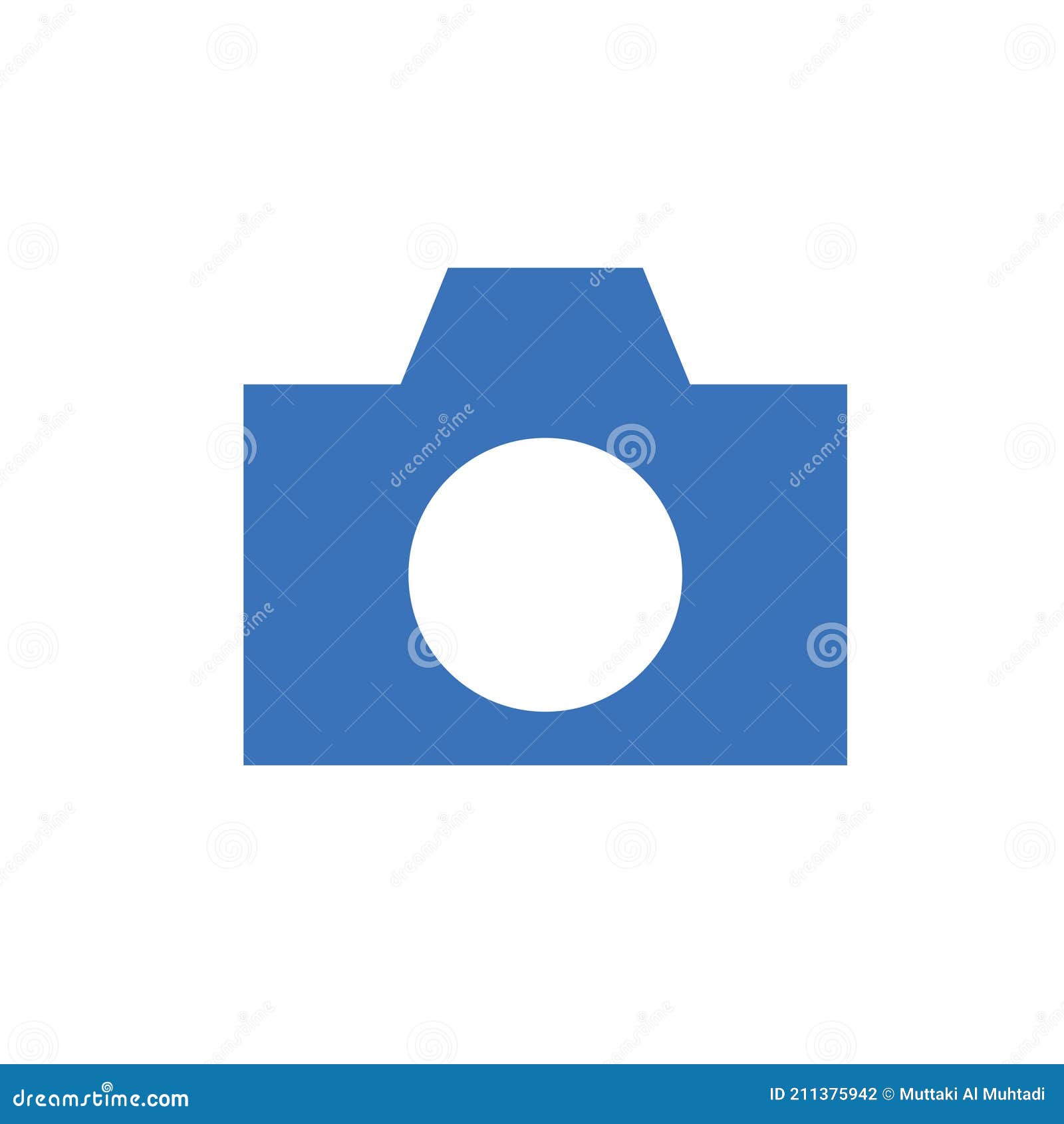 Dslr Camera Icon Flat Sign, Dslr, Lens, Photography, Camera Icon Stock ...