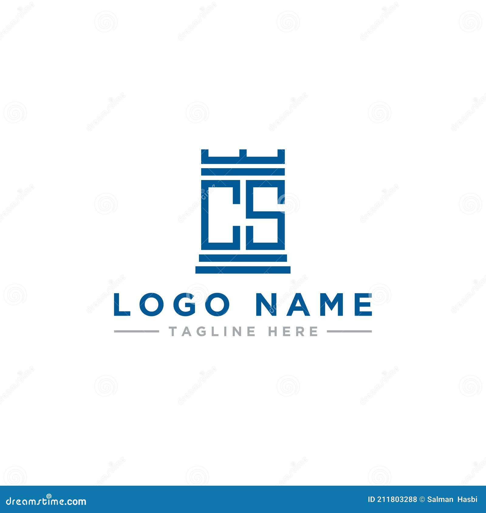 Inspiring Company Logo Designs from the Initial Letters of the CS Logo ...