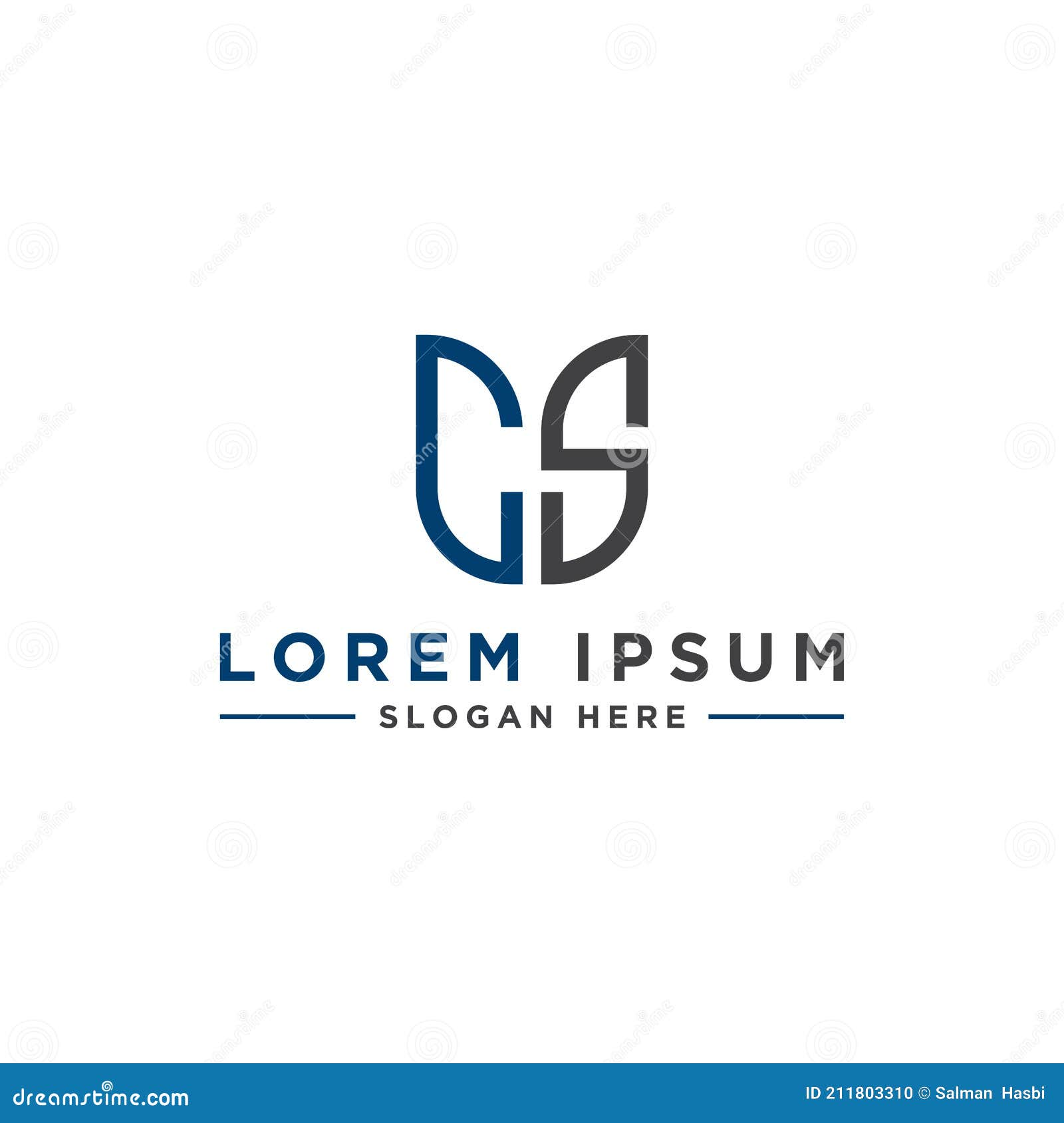 Inspiring Company Logo Designs from the Initial Letters of the CS Logo ...