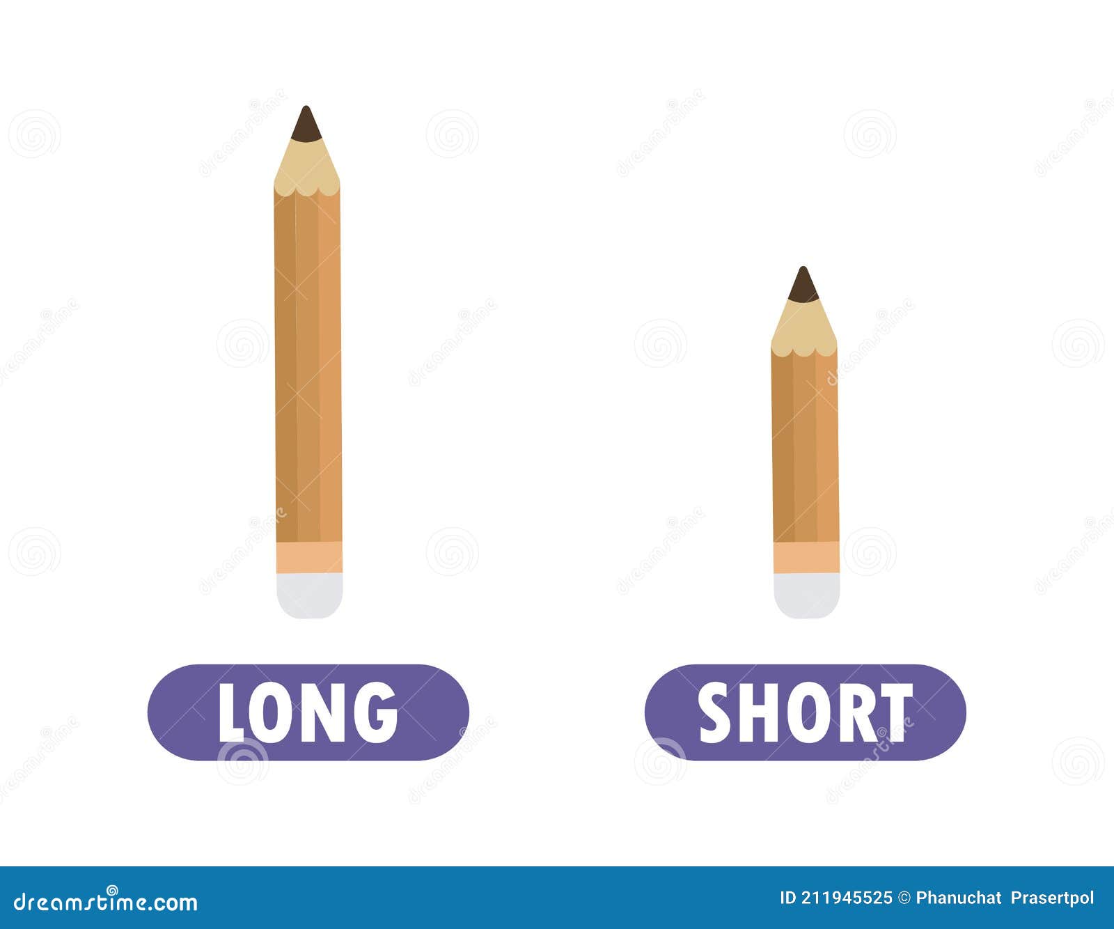 Words Above and Below with Cartoon Characters Cute Kids Reading Book ...