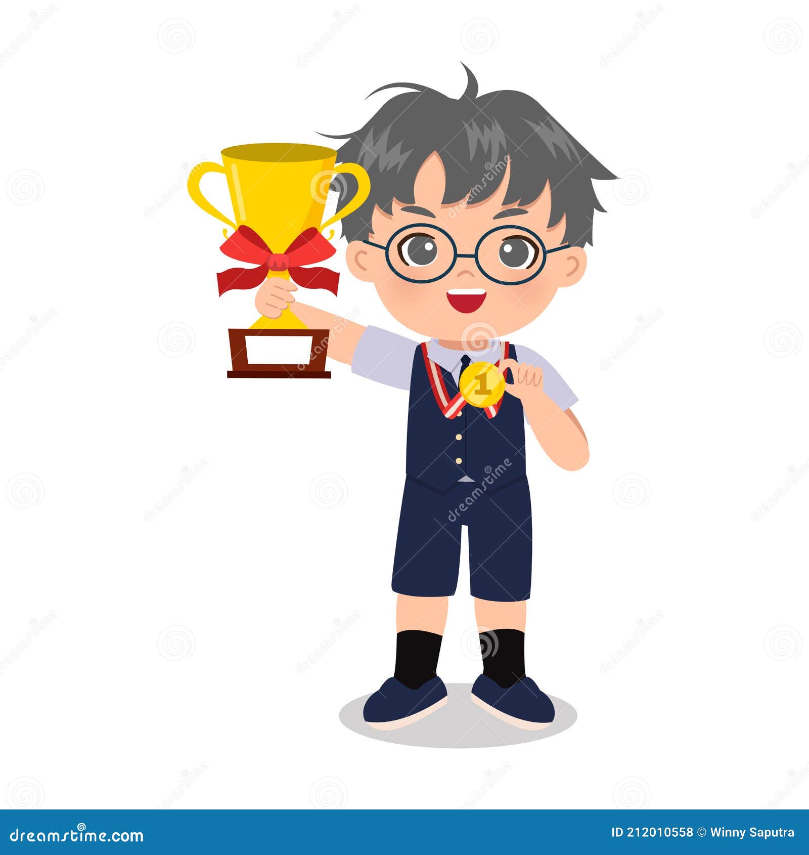 Smart Boy Clipart