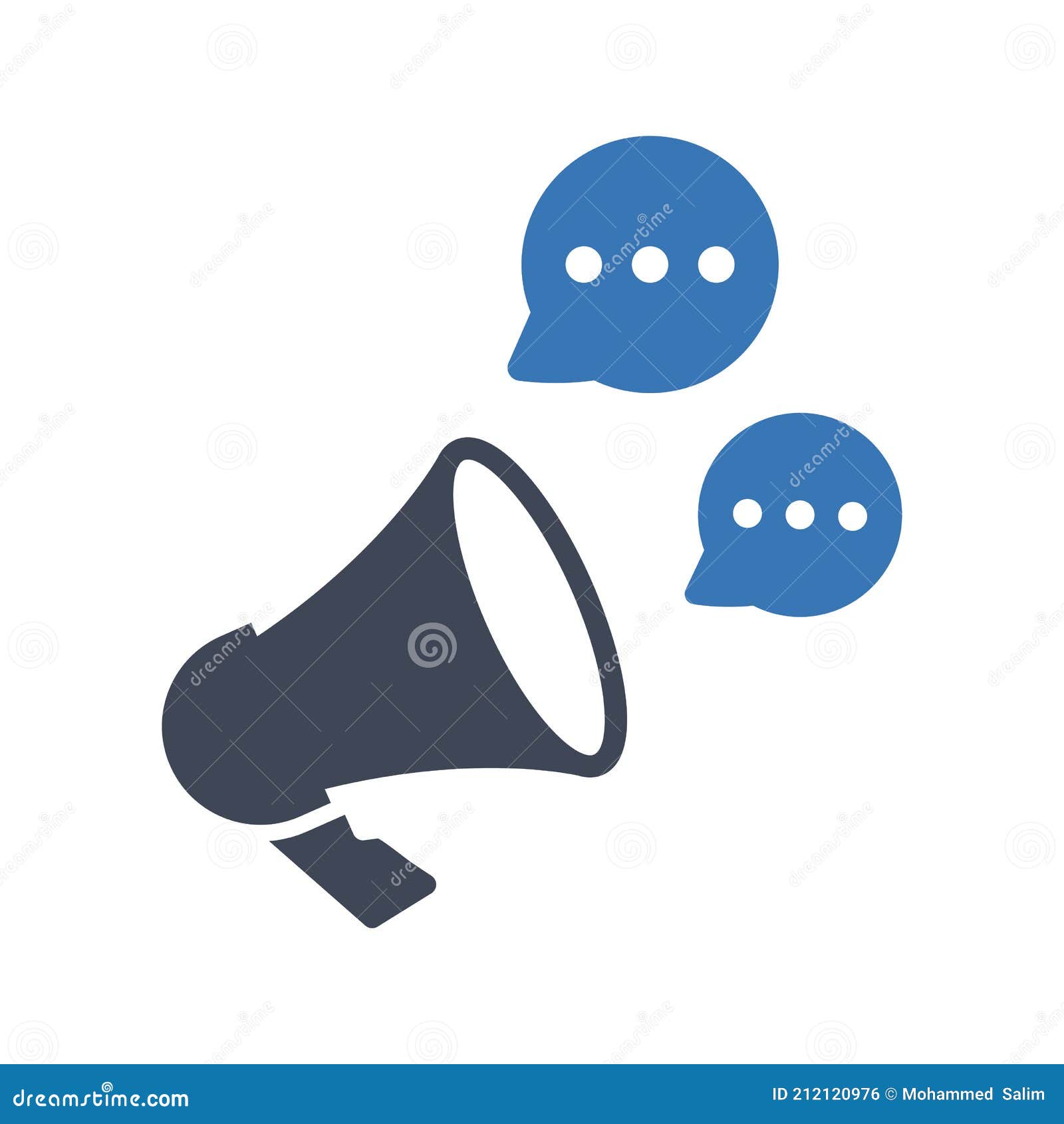 Marketing Promotion Icon. Vector Graphics Stock Vector - Illustration ...