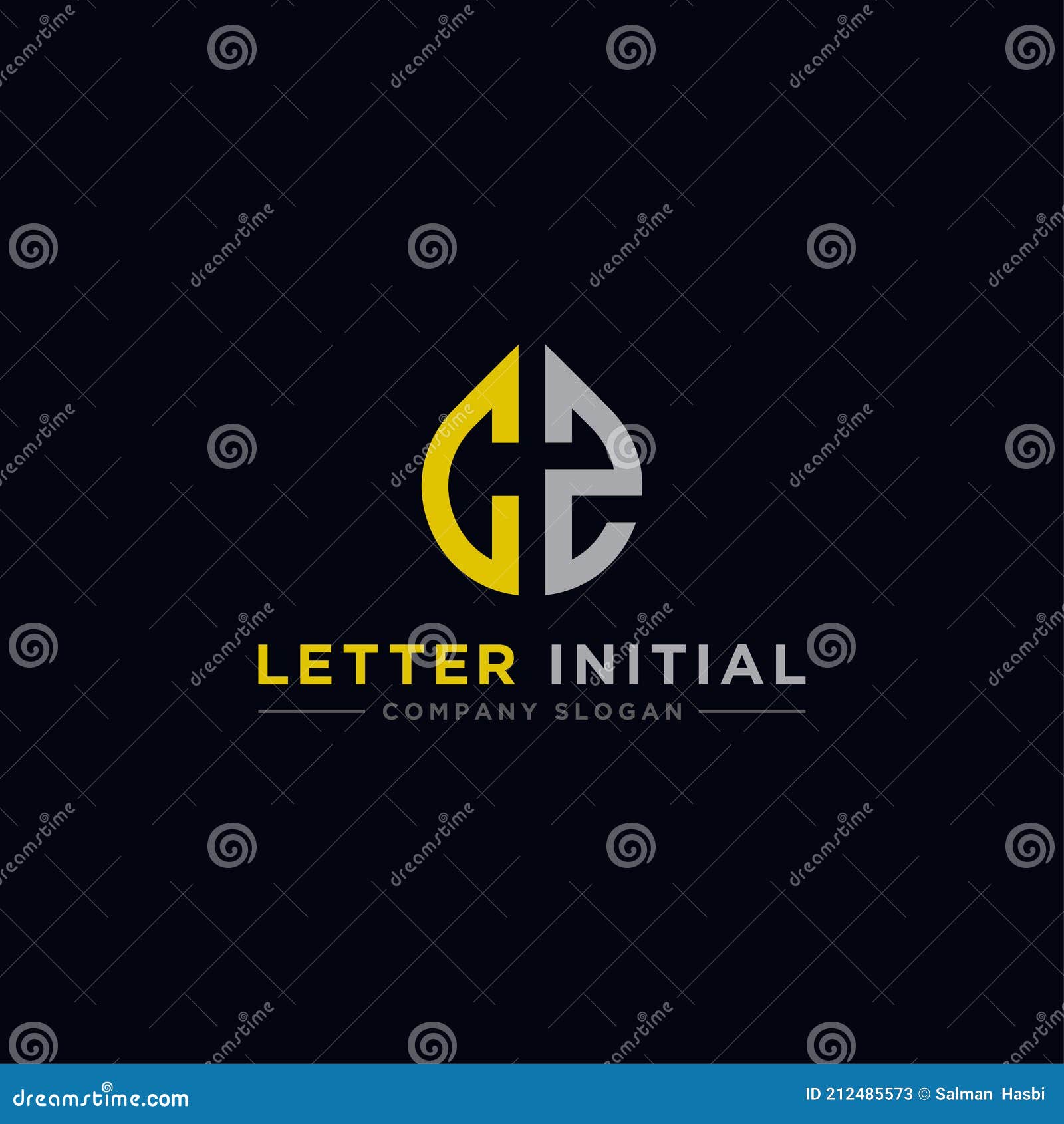 CZ Letters Initial Icon / Monogram.- Vector Inspiration Logo Design ...
