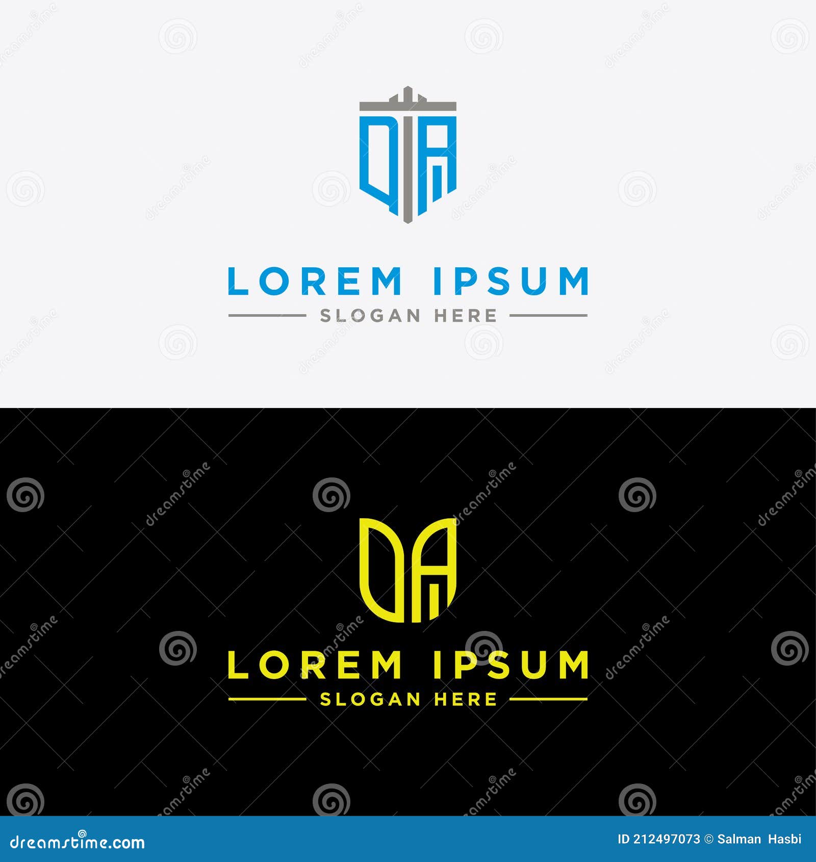 Set Logo Design Inspiration, for Companies from the Initial Letters of ...