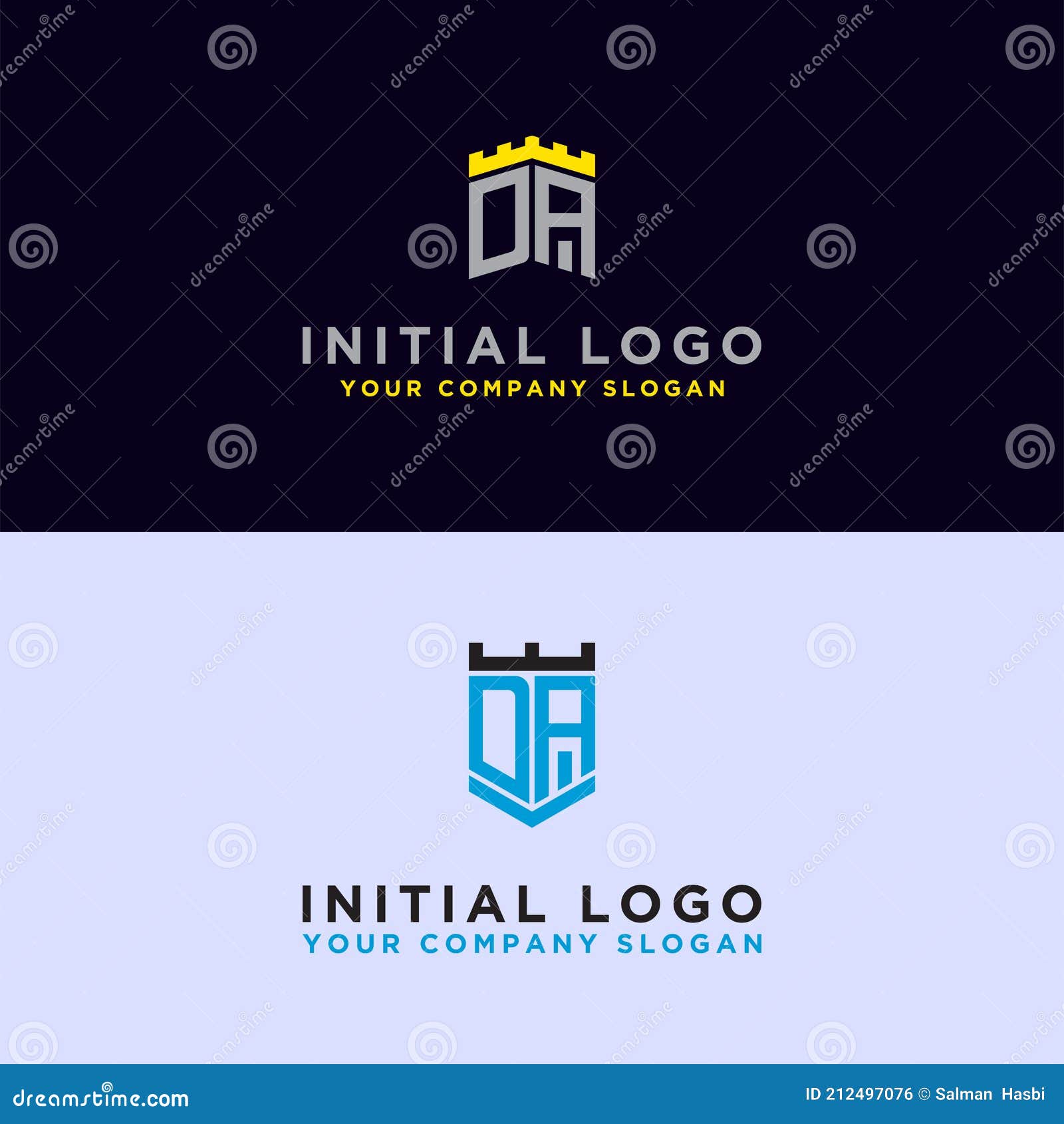 Set Logo Design Inspiration, for Companies from the Initial Letters of ...