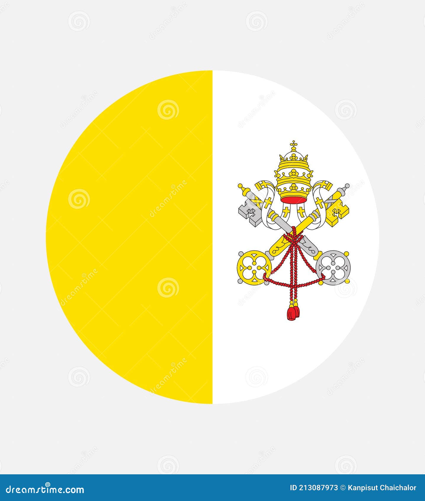 The Vatican City Flag, Official Colors and Proportion Correctly. the ...
