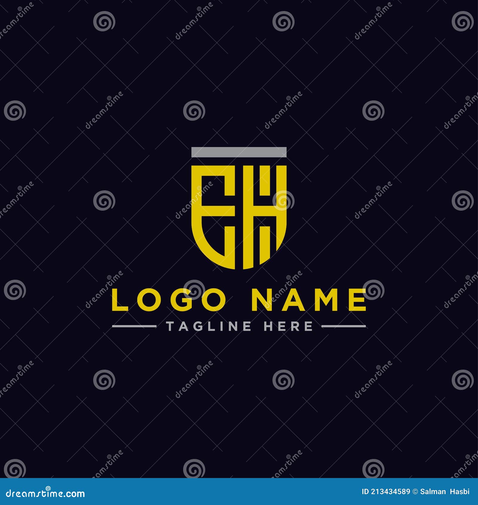Logo Design, Inspiration for the Company from the Initial Letters of ...