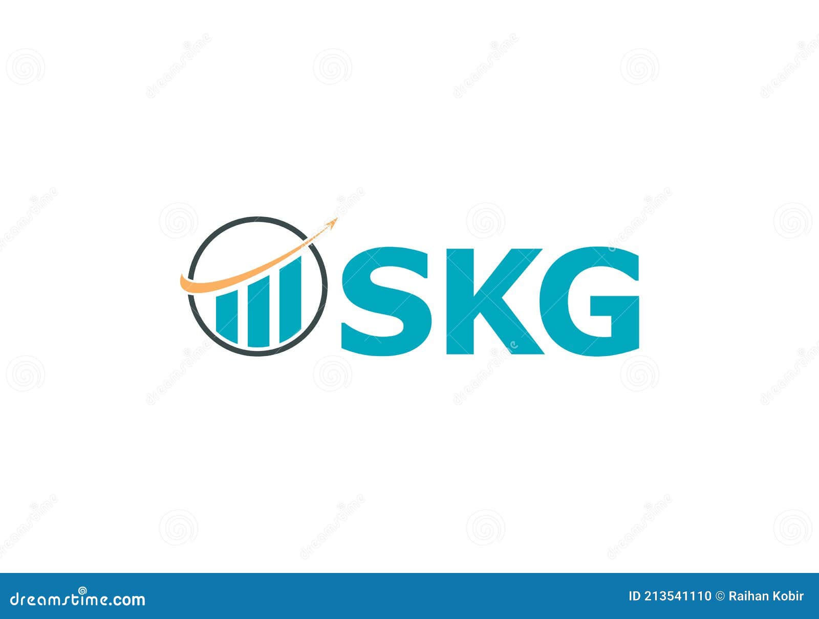 This is a Creative and Unique Latter SKG Logo Stock Vector ...