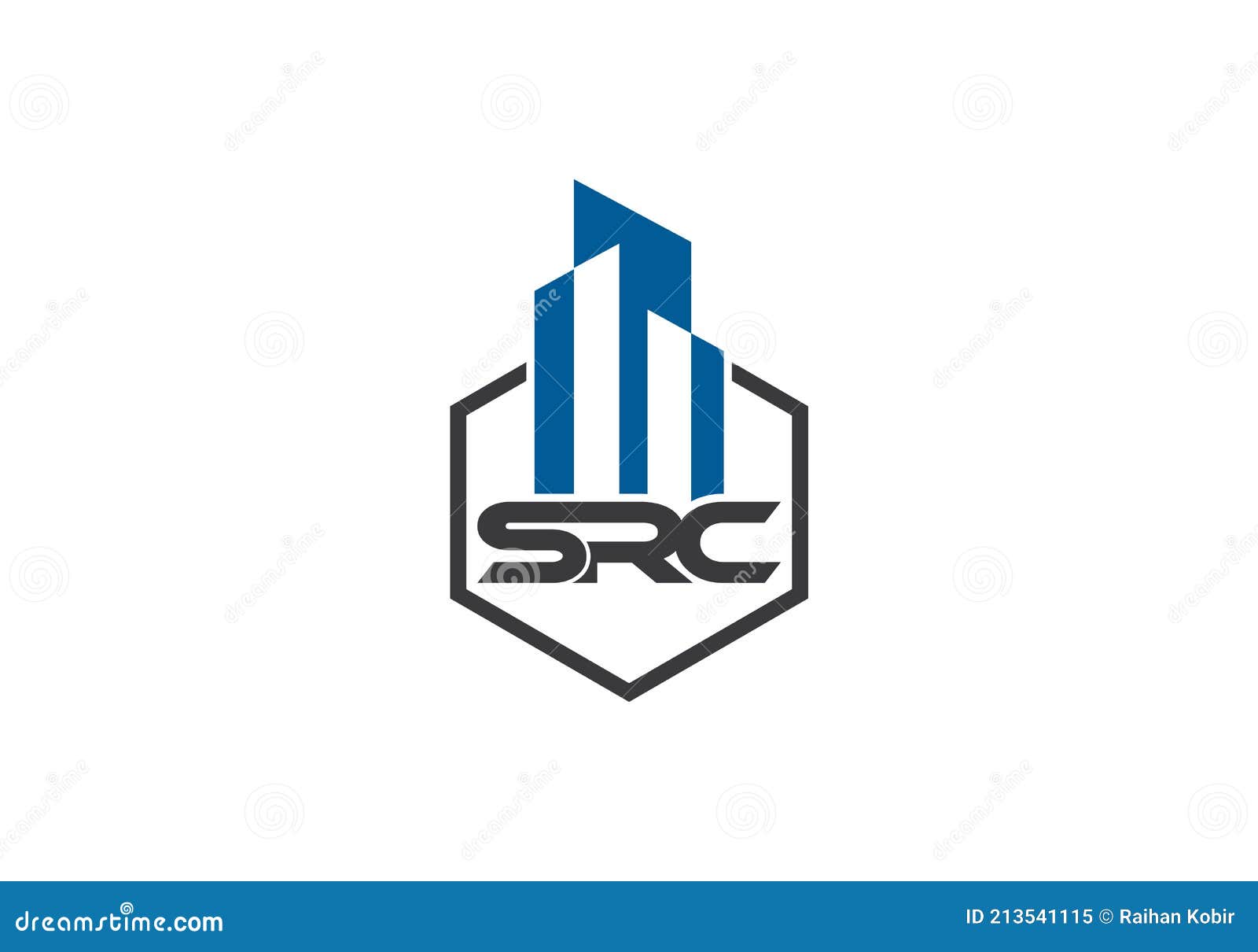 This Creative and Unique Accounting-&-Financial SRC Text Logo Design ...