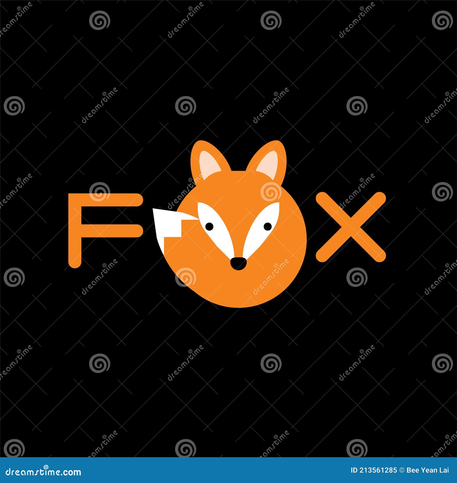 Fox creative logo stock vector. Illustration of clever - 213561285