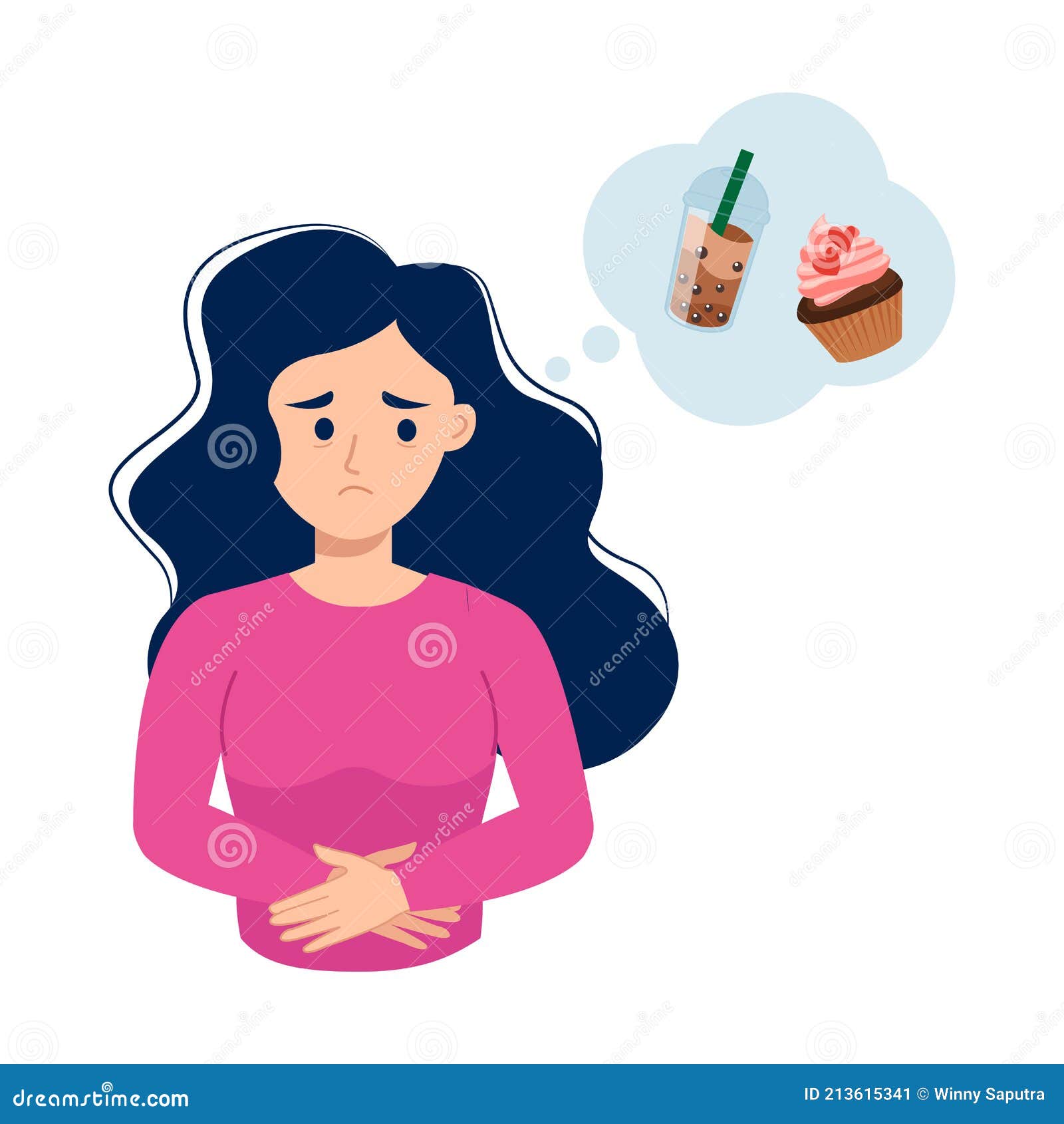 Craving Sweets, Icon Cartoon Vector | CartoonDealer.com #261058435