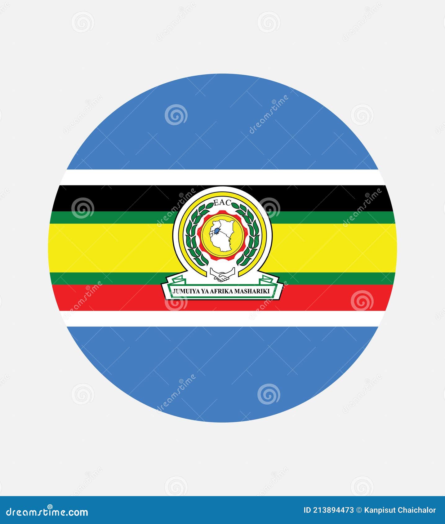Flag of the East African Community EAC. the East African Community EAC ...
