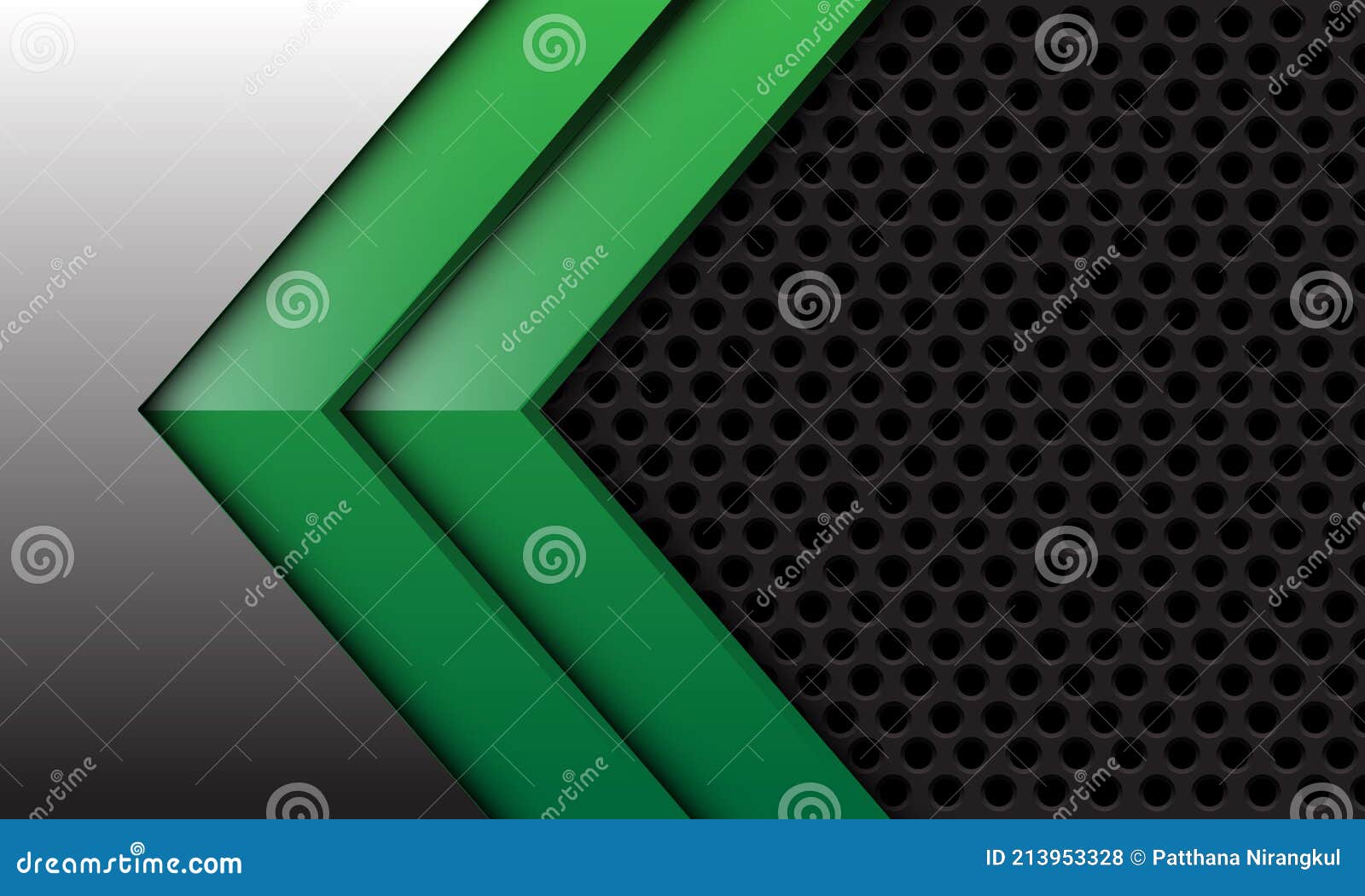 Abstract Twin Violet Curve Arrow Shadow Direction On Hexagon Mesh Pattern With Blank Space