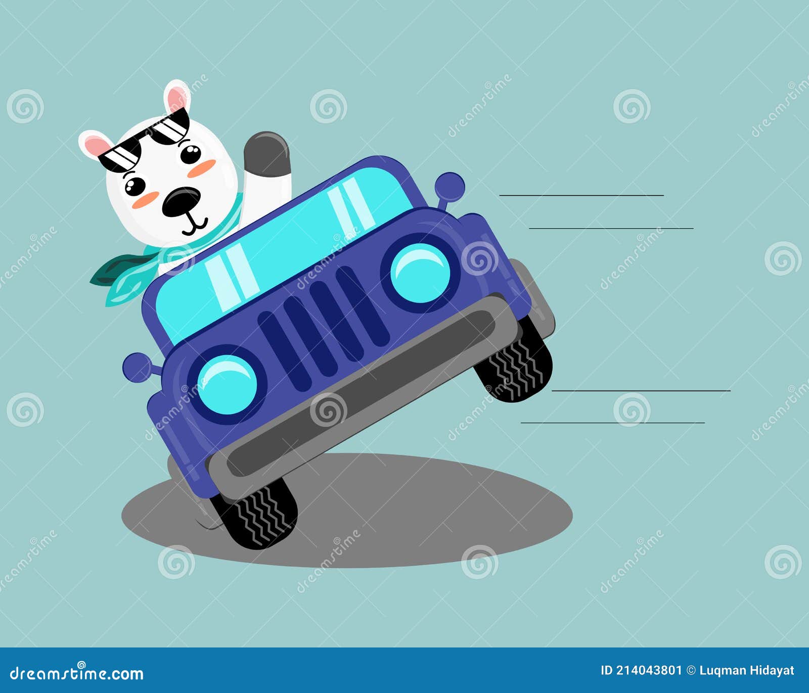 Illustration Vector Graphic Cartoon Character of Cute Polar Bear ...