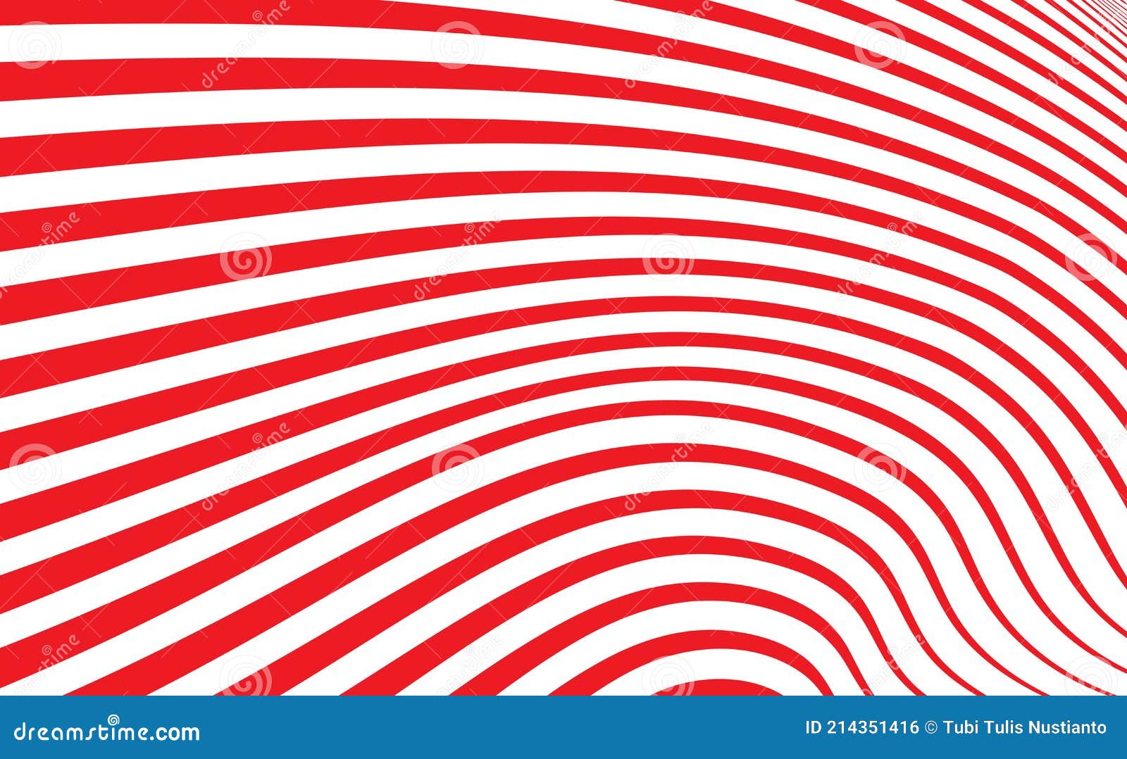 Red and White Curve Line Effect Texture Stripe Background Template ...