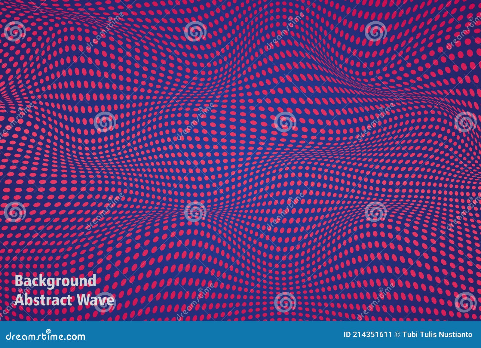 Wavy Dots Layout Cartoon Vector | CartoonDealer.com #7671149