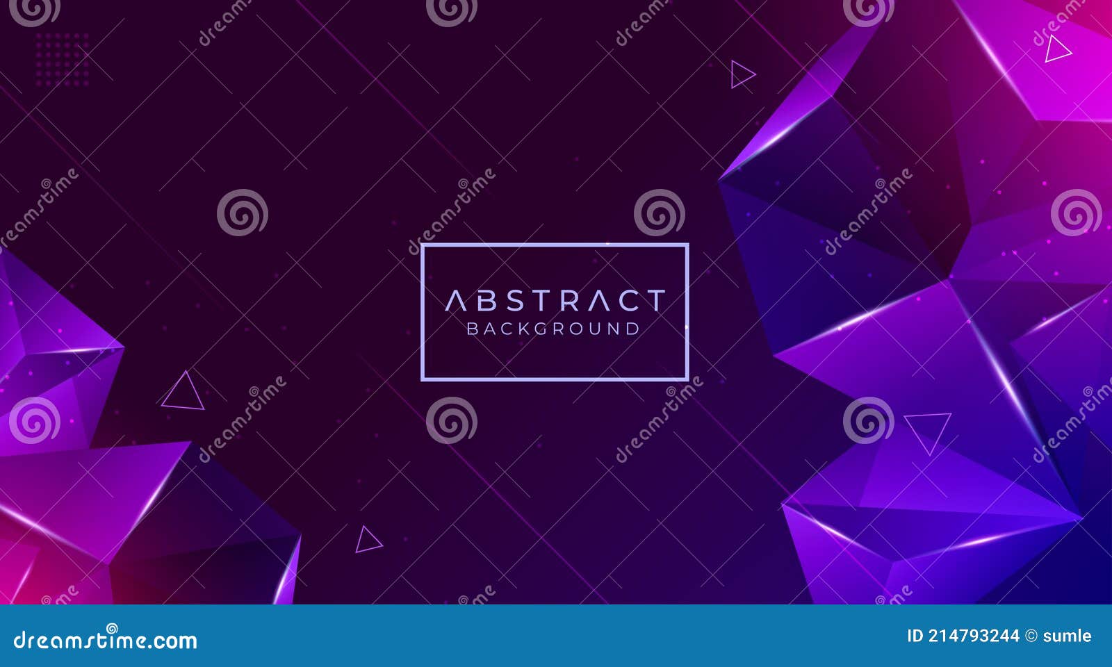 Modern Abstract Web Background with Polygonal Shape Stock Vector ...