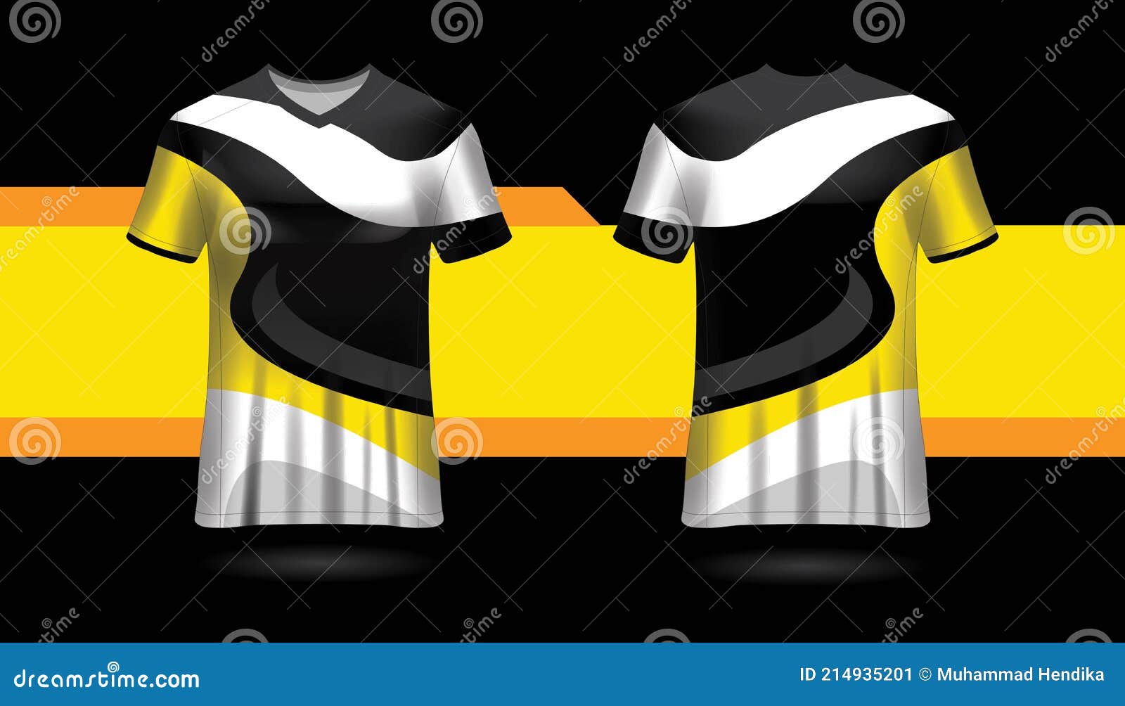 Vector Jersey Sports Design Template for Sports Clubs. Uniform Front ...