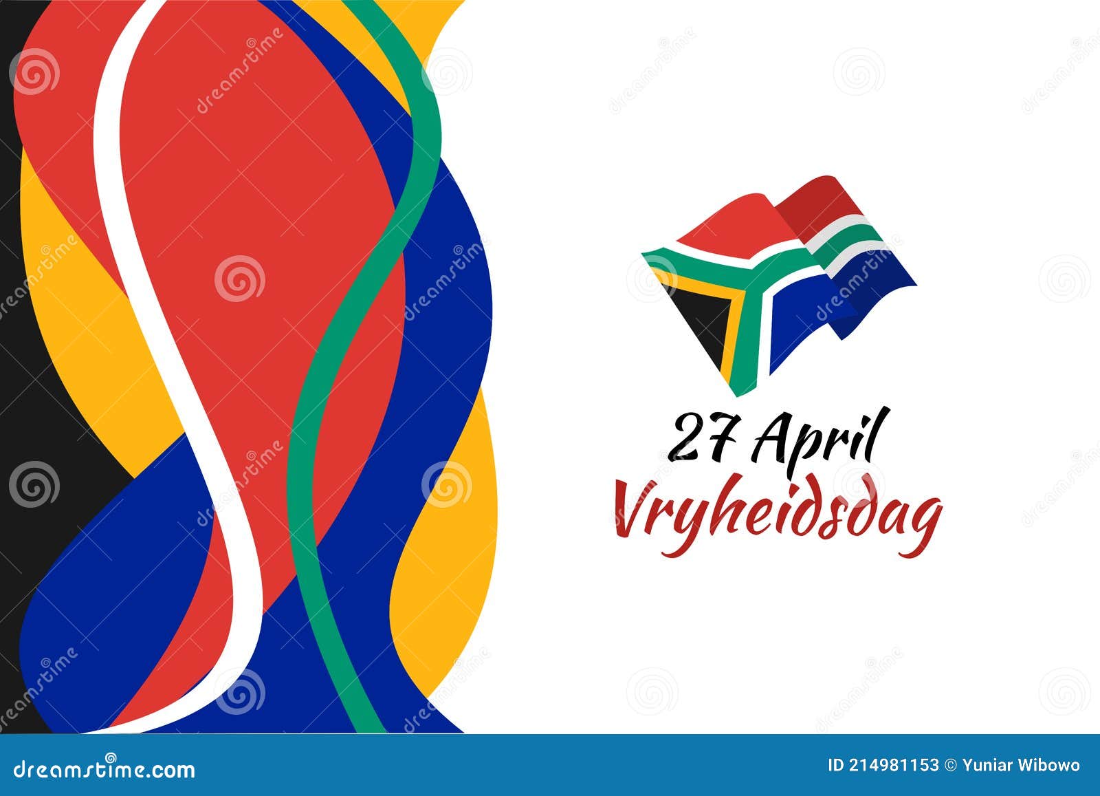 Translation: April 27. Freedom Day. Freedom Day Vryheidsdag Vector ...
