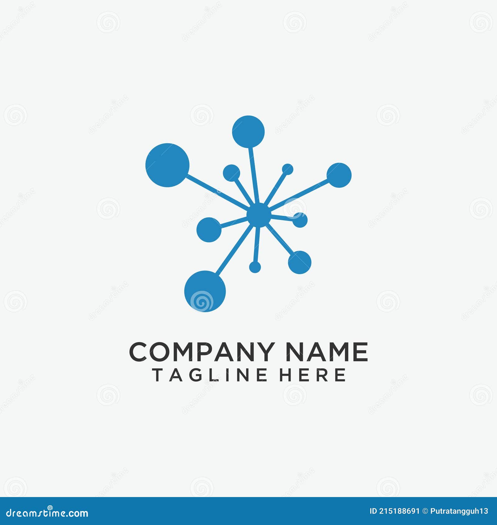 Science Technology Logo. Molecule Tech Logo Design Stock Vector ...