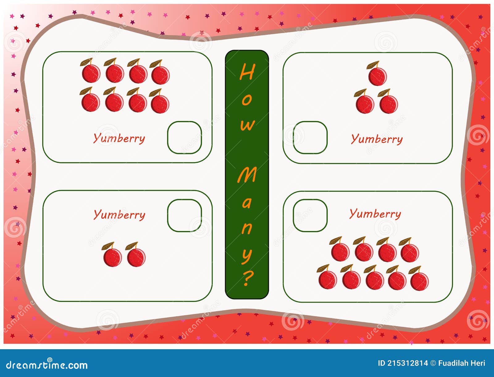 Worksheets For Kids School Math Textbook. Learn Numbers. Set Of ...