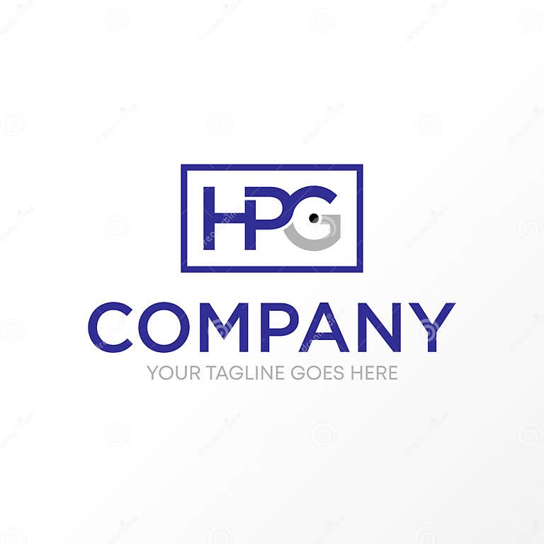 Letter HPG Logo Vector Stock. Connecting Abstract Design Concept. Stock ...