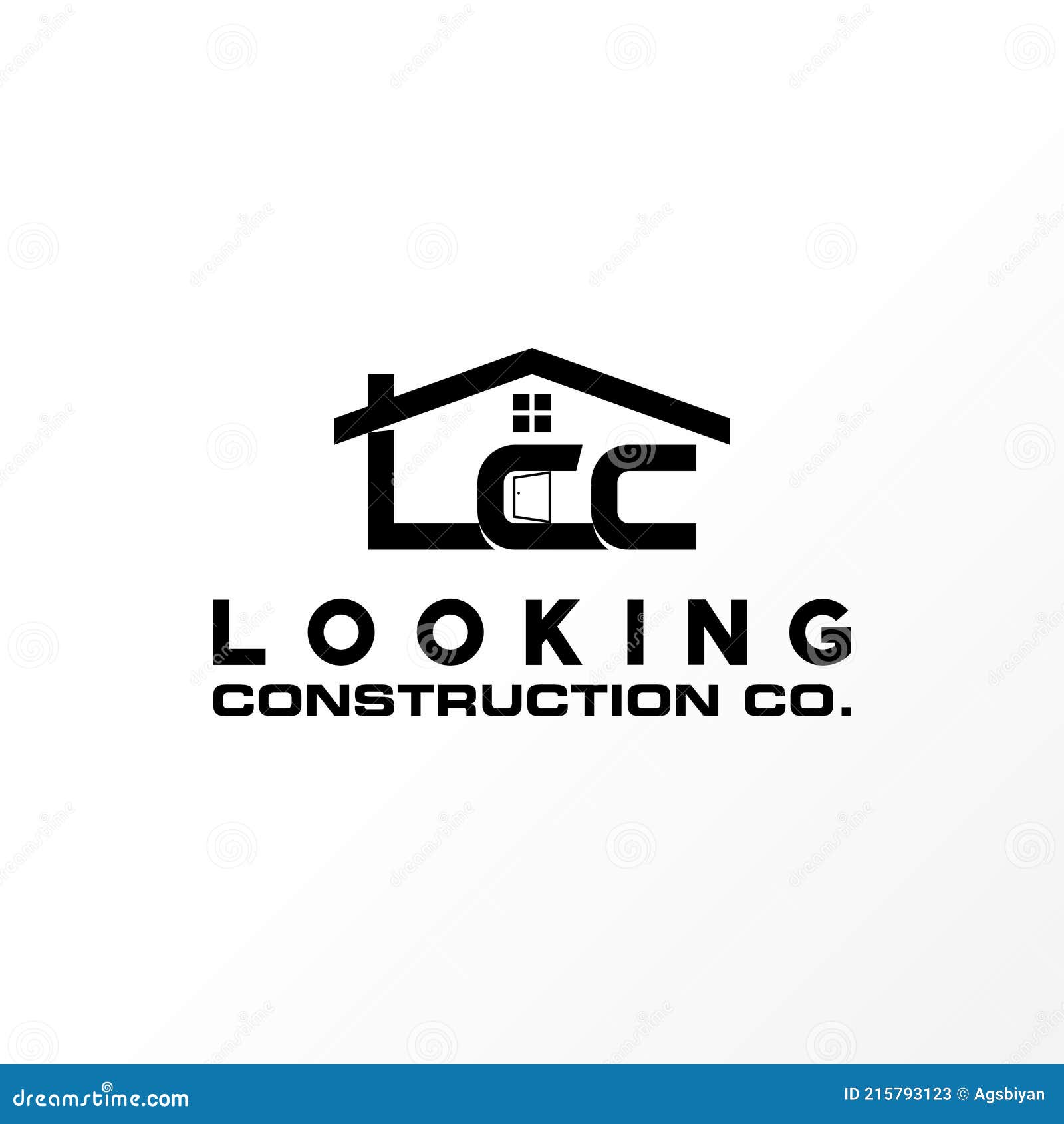 Letter LCC Logo Vector Stock. Roof House Abstract Design Concept. Stock ...
