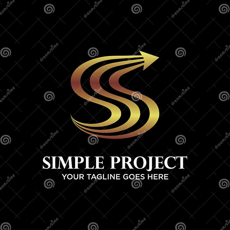 Triple S Logo Vector Stock. Arrow Abstract Design Concept. Stock Vector ...