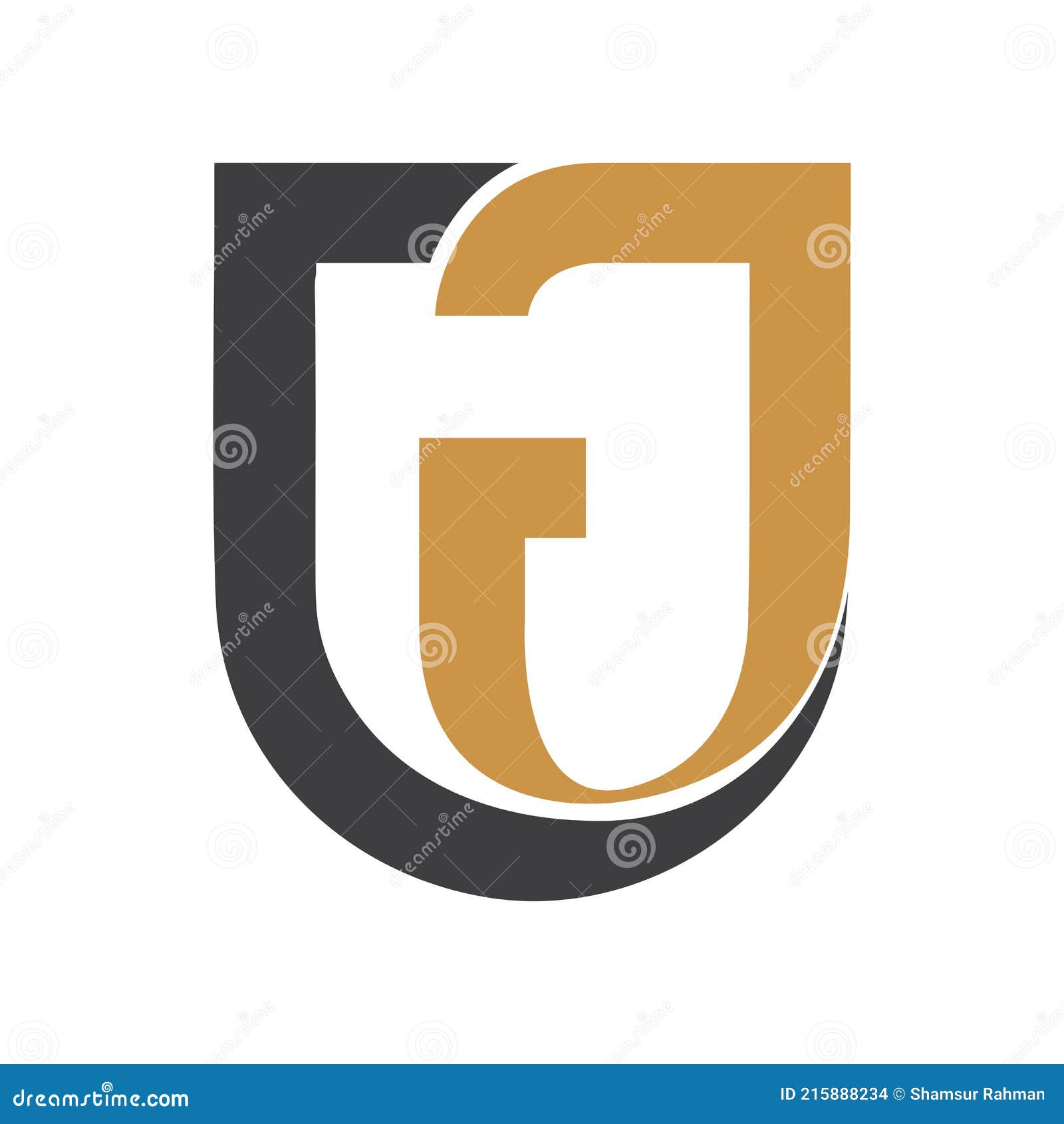 Creative Abstract Letter Gu Logo Design. Linked Letter Ug Logo Design ...