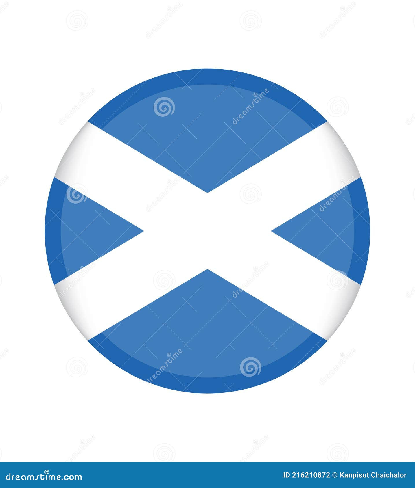 National Scotland Flag, Official Colors and Proportion Correctly ...