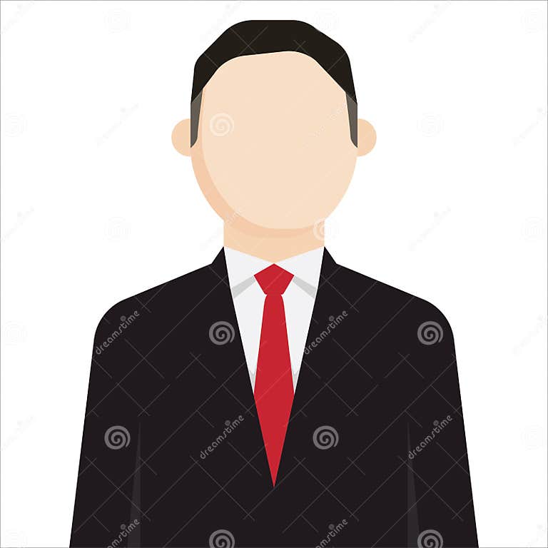 Faceless Gentleman with Dashing Looks Stock Vector - Illustration of ...