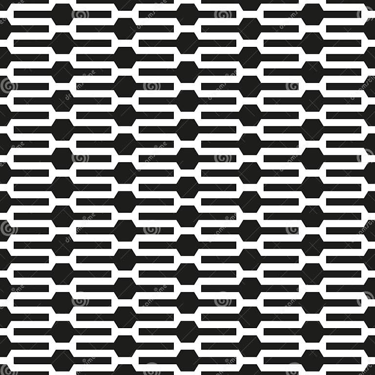 Seamless Abstract Geometric Interlock Pattern Background Stock Vector ...