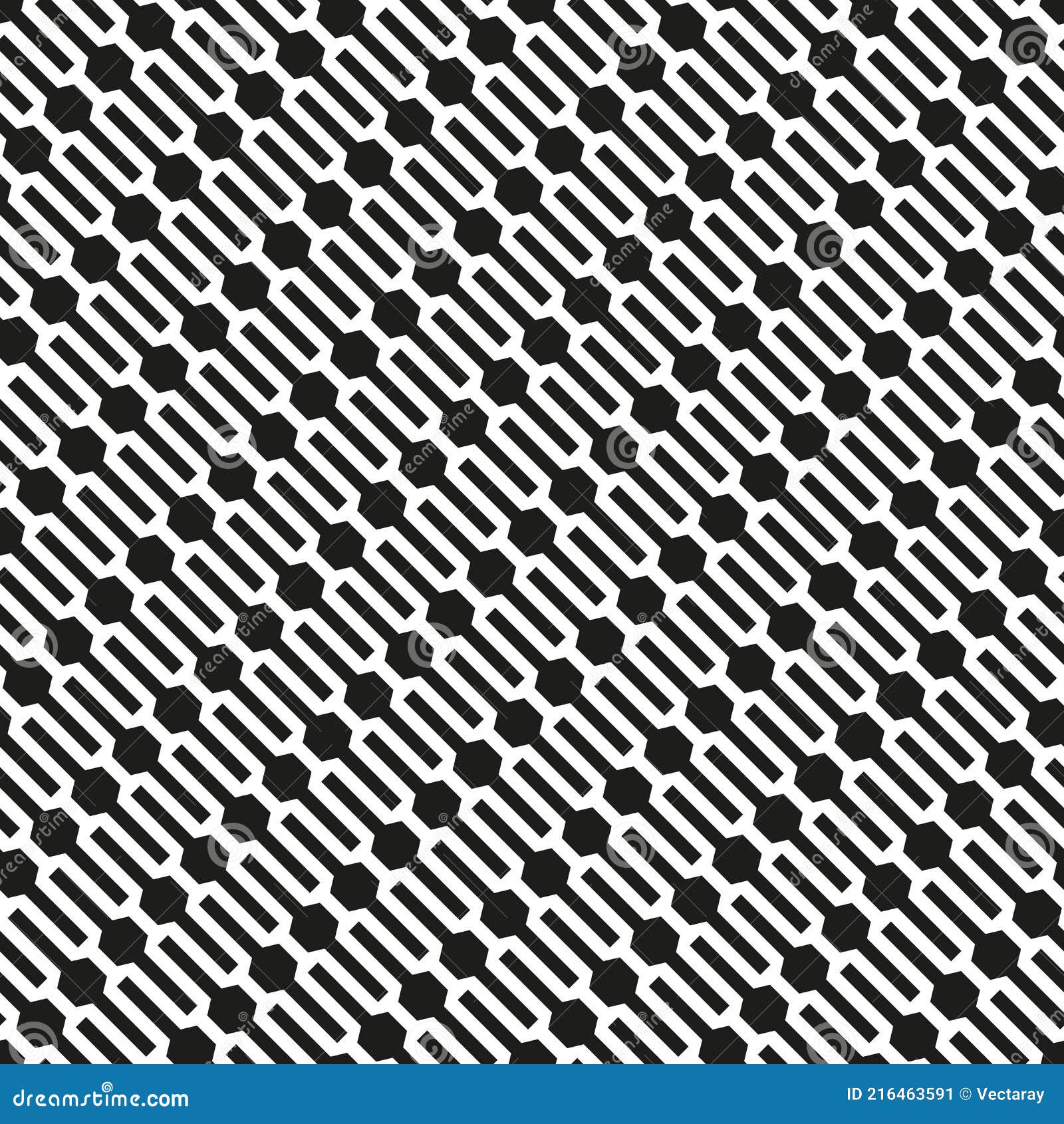 Seamless Abstract Geometric Interlock Pattern Background Stock Vector ...