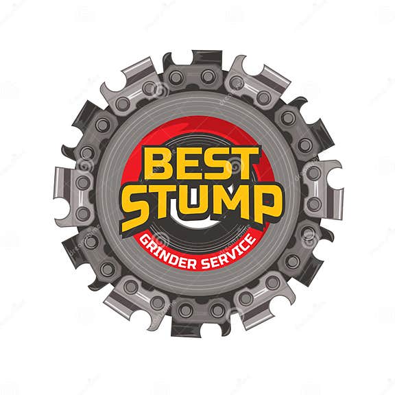 Stump Grinder Logo, Perfect for Stump Removal Business Company Stock ...