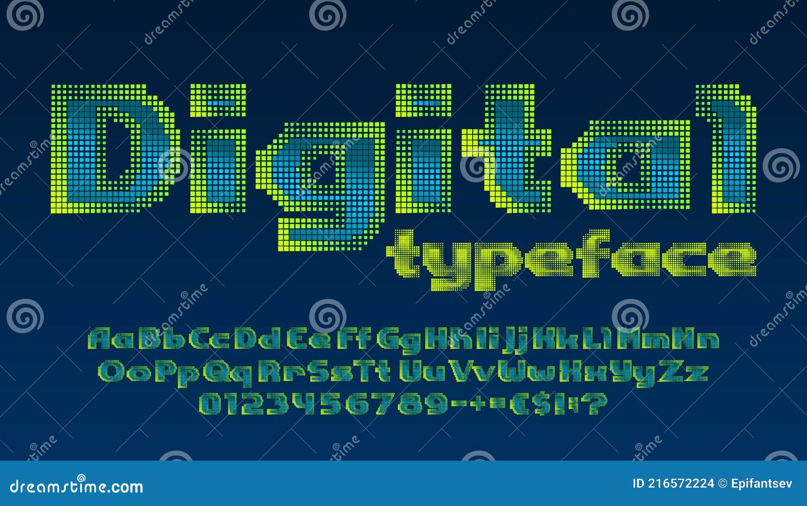 Tech Numbers Represents Light Burst And Blazing Stock Photography ...