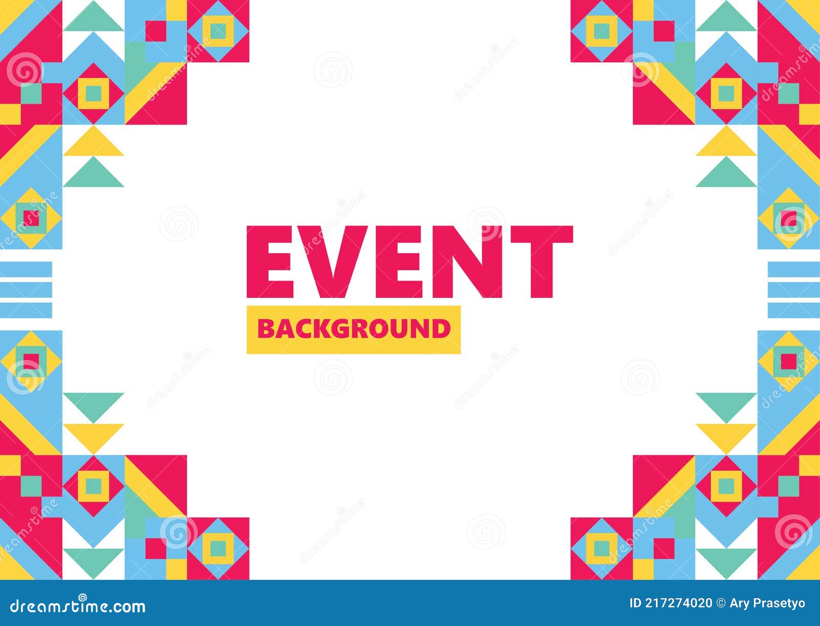 Colorful Layout Design for Events, Festivals, and Art Performances ...