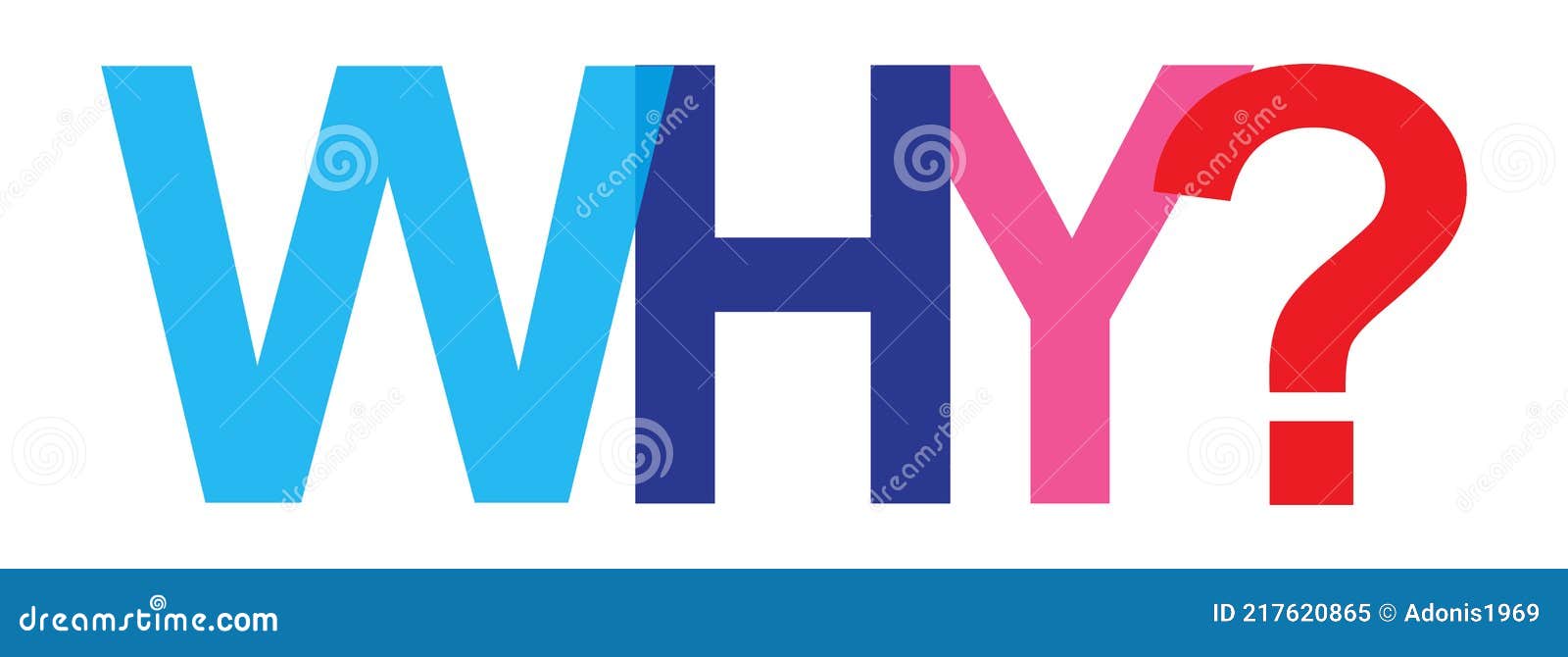 Why colorful letters stock illustration. Illustration of ornament ...