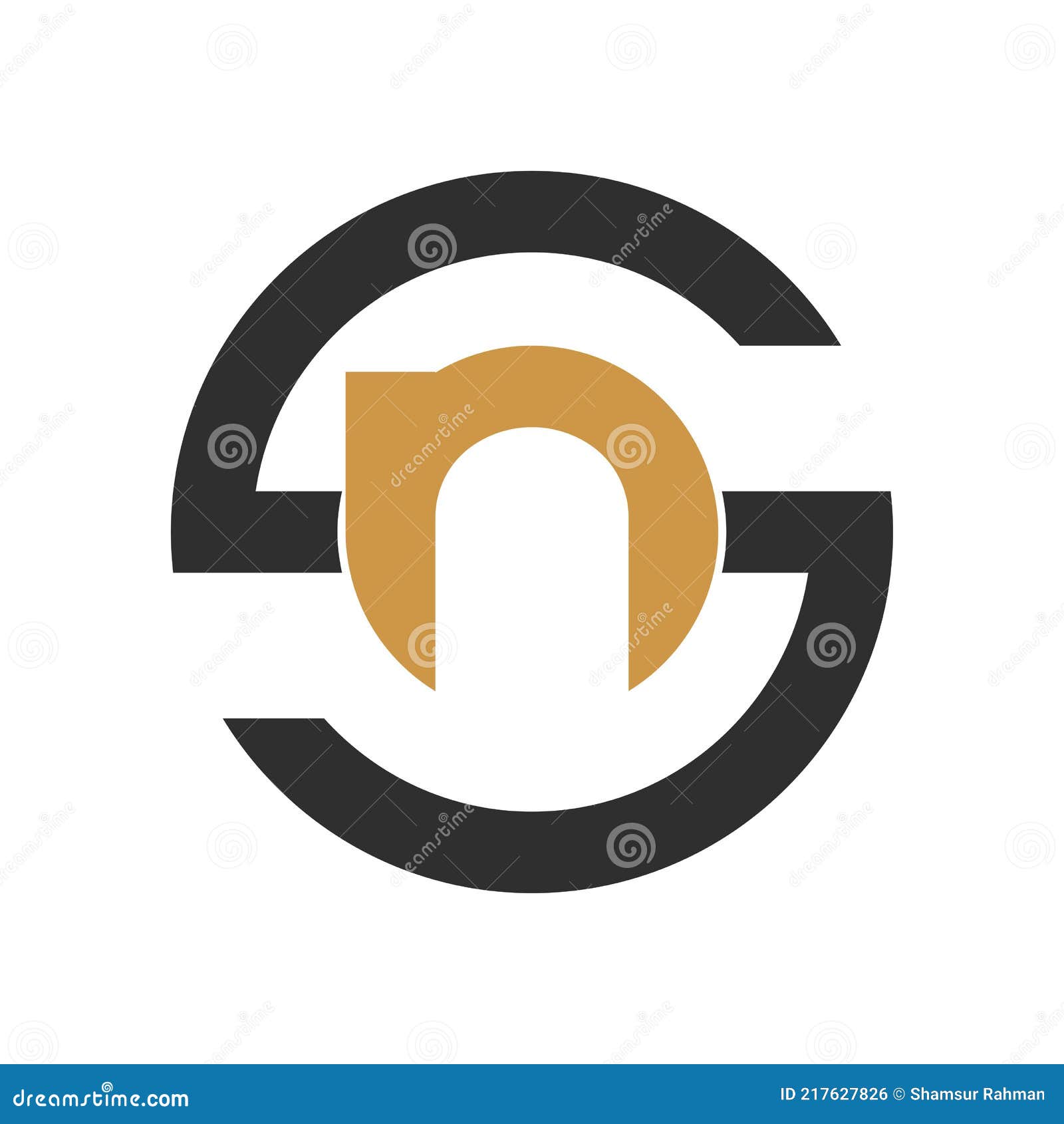 NS, SN, S and N Abstract Initial Monogram Letter Alphabet Logo Design ...