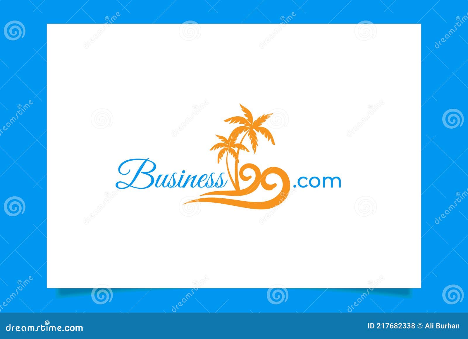 Simple Beach Logo Vector Graphic Stock Vector - Illustration of graphic ...
