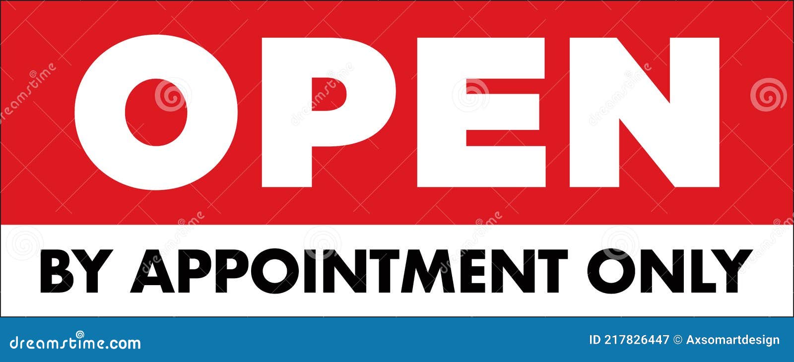 Open by Appointment only | Banner or Window Decal for Business Stock ...